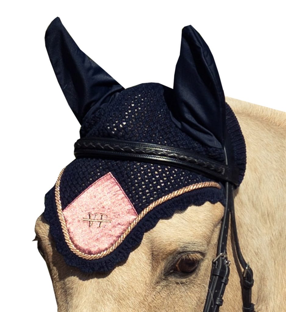 Ear Bonnet | Blueberry Rose - Voler Equestrian